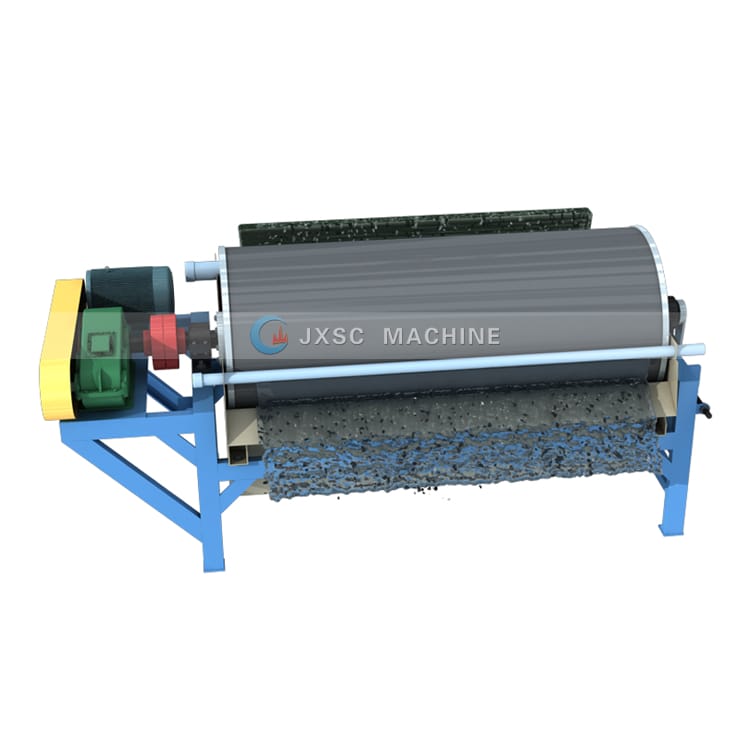 Wet Drum Magnetic Separator - JXSC Machine