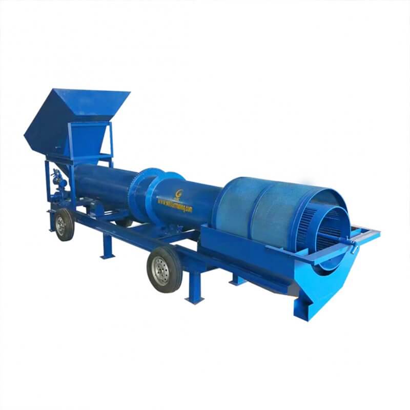 Small and Mobile Gold Wash Plant - JXSC Machine
