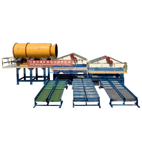 Trommel Scrubber | Gold Trommel Washing Plant - JXSC Machine
