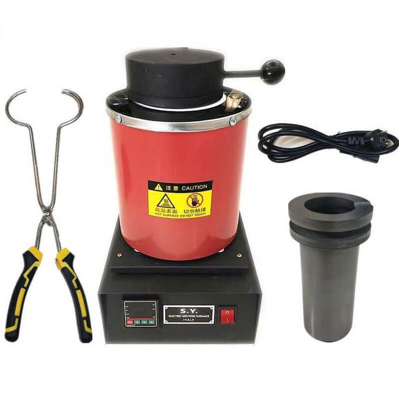 1-3kg Portable Gold Melting Furnace - JXSC Machine