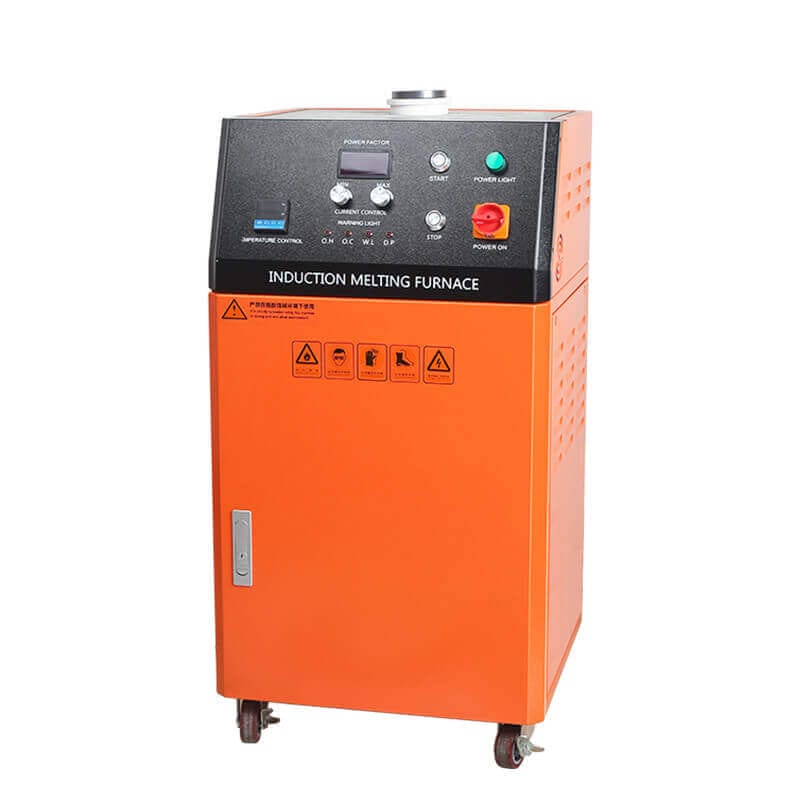 1-8kg Cabinet Gold Melting Furnace - JXSC Machine