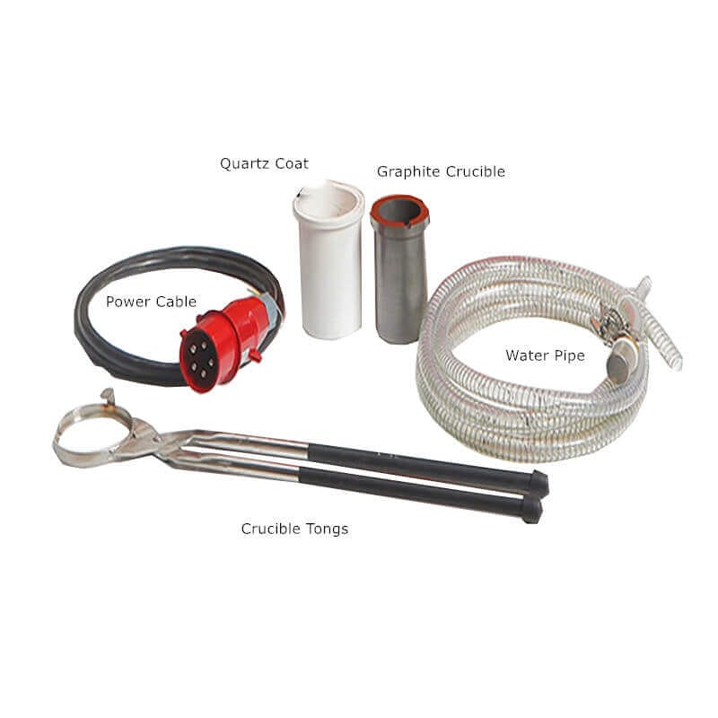 1-8kg Cabinet Gold Melting Furnace - JXSC Machine