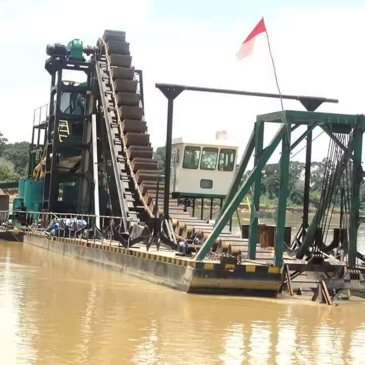Gold Mining Dredge - JXSC Machine